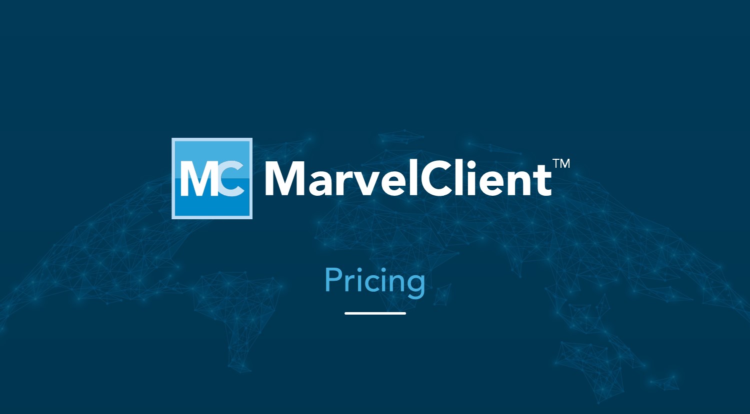 MarvelClient Pricing